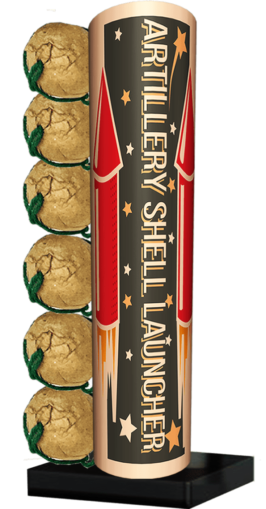 Pyro Force 6pk Artillery - Stateline Fireworks