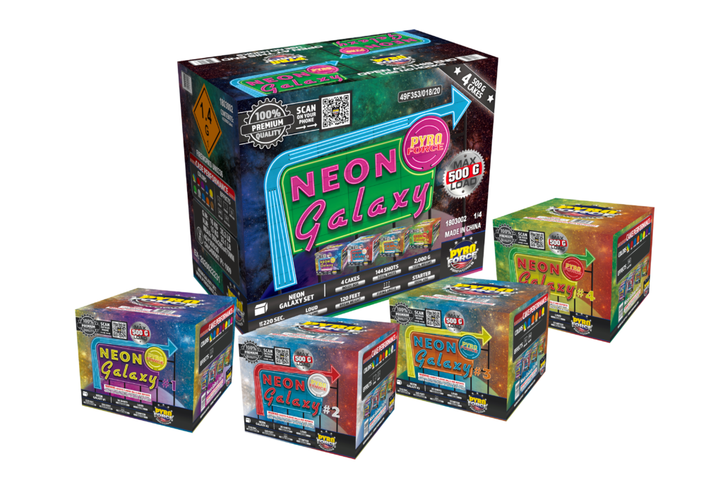 NEON GALAXY - Stateline Fireworks